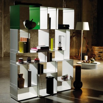Librerie divisorie autoportanti per separare ambienti - Librerie Design